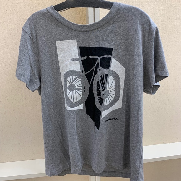 Marushka | Tops | Retro Bike Boyfriend Tee | Poshmark